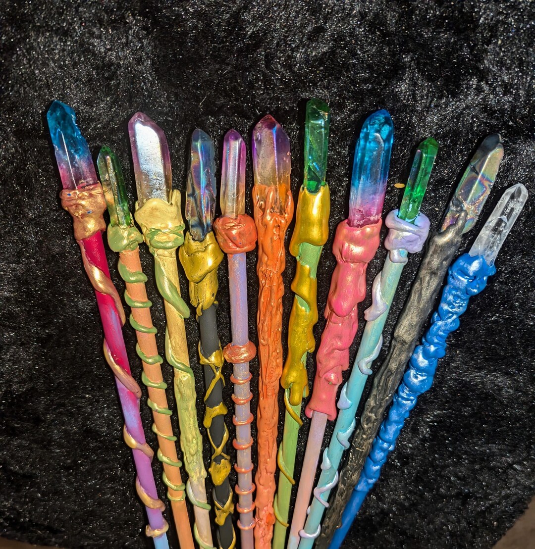 Quartz Crystal Wands for Costumes, Accessories, Fairies, Altars, or ...