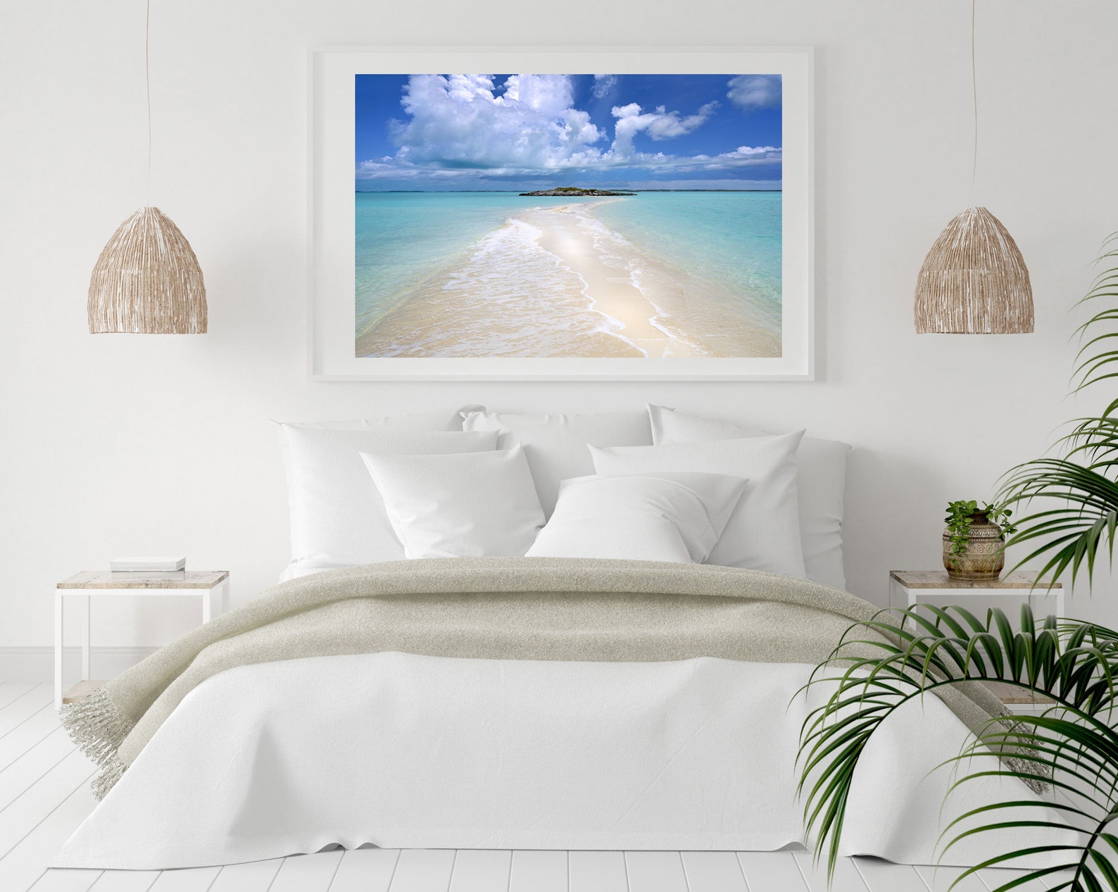 Bahamas Sandbar Photography: Coastal Seascape Art Print - Etsy