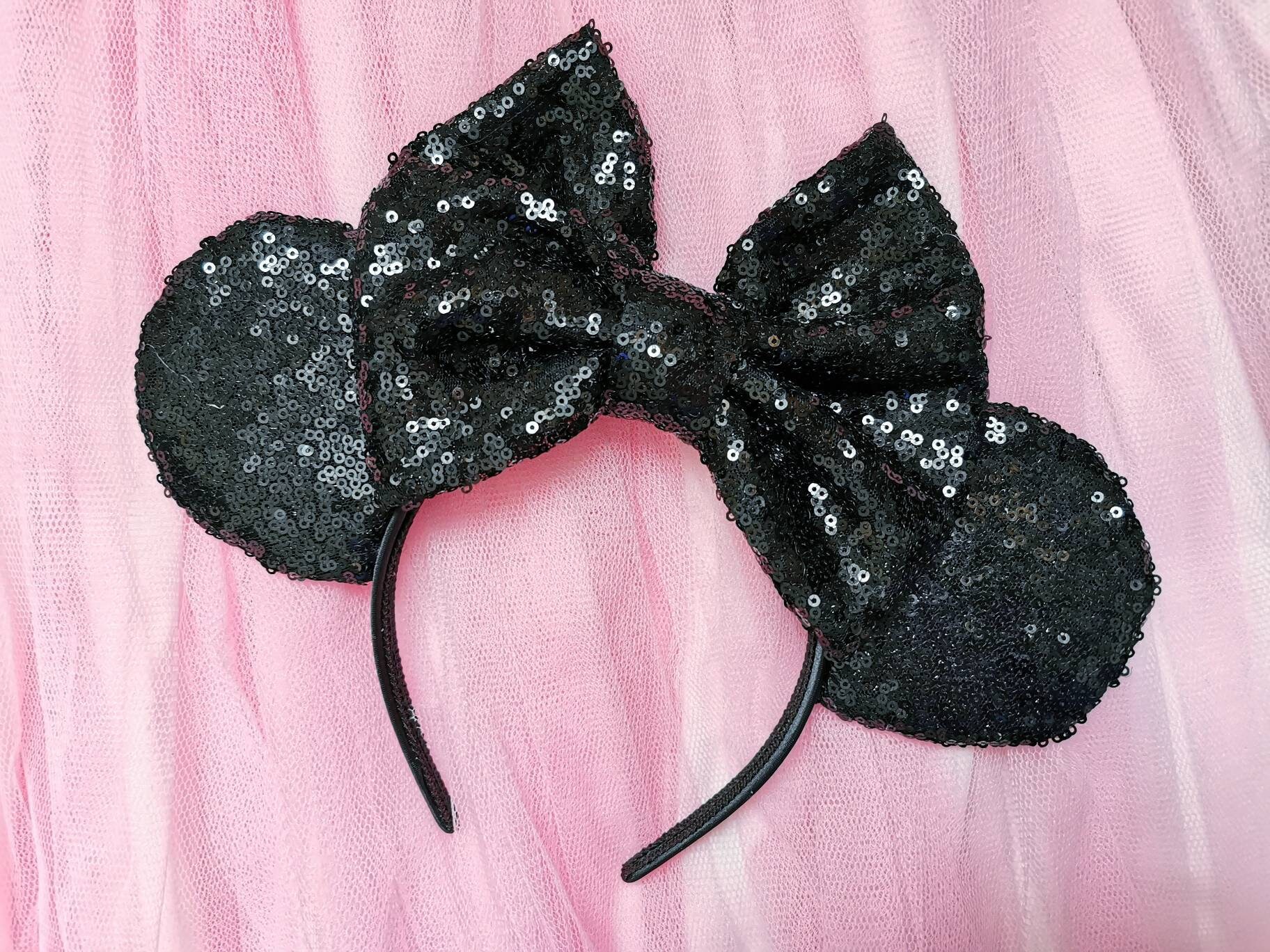 Design Your Own Bridal Minnie Veil Sequin Minnie Mouse - Etsy