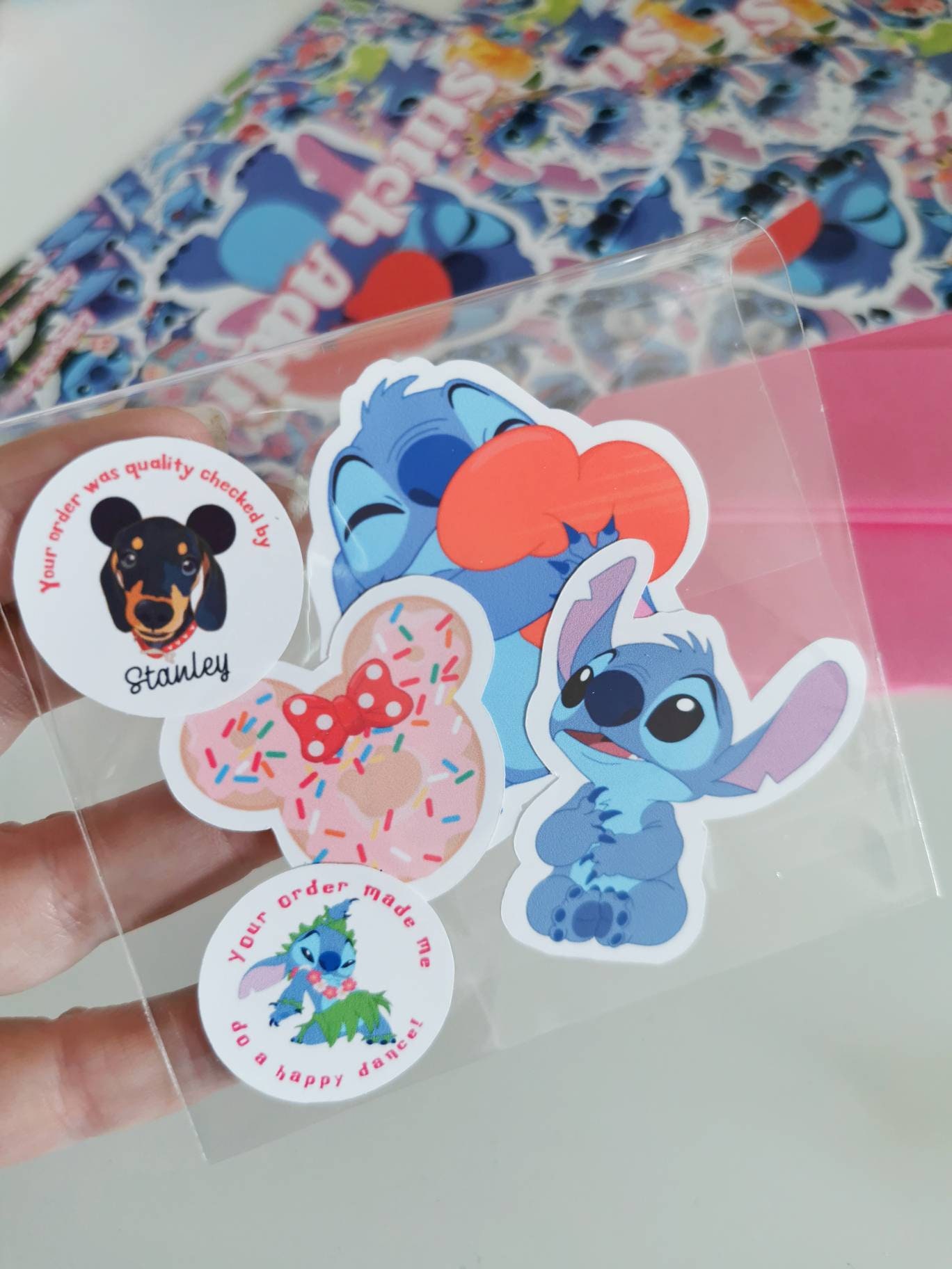 Cute Stitch Sticker - Cutest Stickers - Scrapbook Stickers - Stitch ...