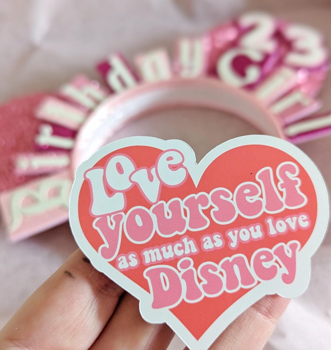 Love Yourself Sticker Love Heart Sticker Valentine Sticker Galentine ...