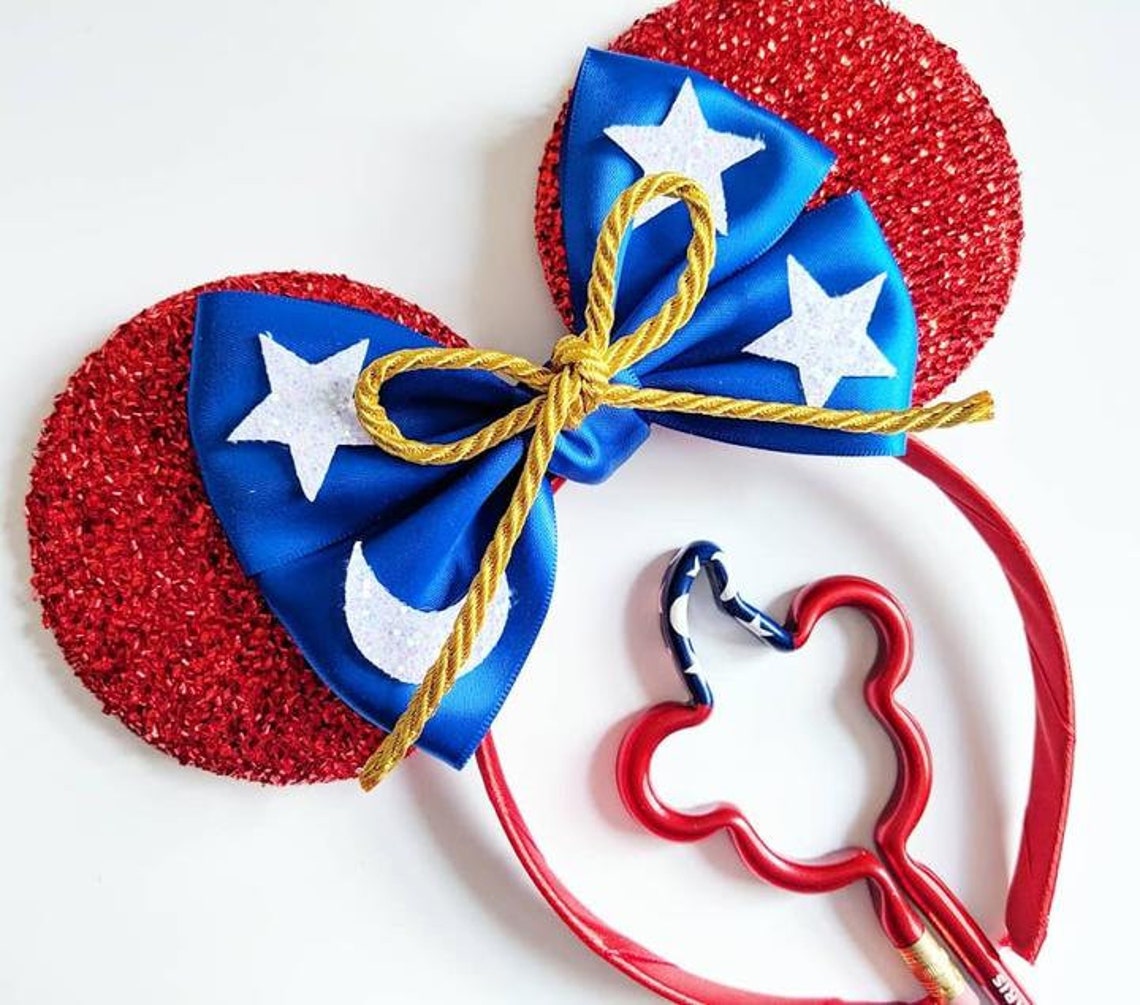 Mickey Mouse Sorcerer Inspired Ears by Lubyandlola - Etsy