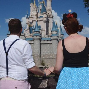 Vintage Minnie Mouse Ears Glitter Hat and Daisy Detail Dapper Day ...