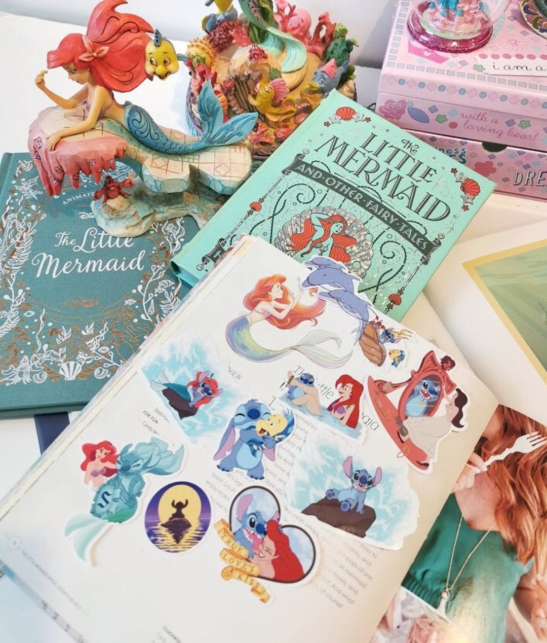 Little Mermaid Sticker Bundle Stitch Crashes Sticker Set Funny Stickers ...