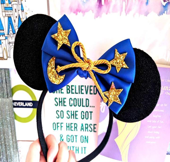Mickey Mouse Sorcerer Inspired Ears by Lubyandlola - Etsy