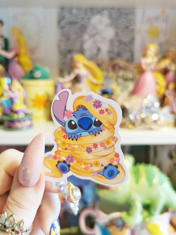 Paper & Party Supplies Rapunzel & Flower Hair Decal Stickers, Labels ...