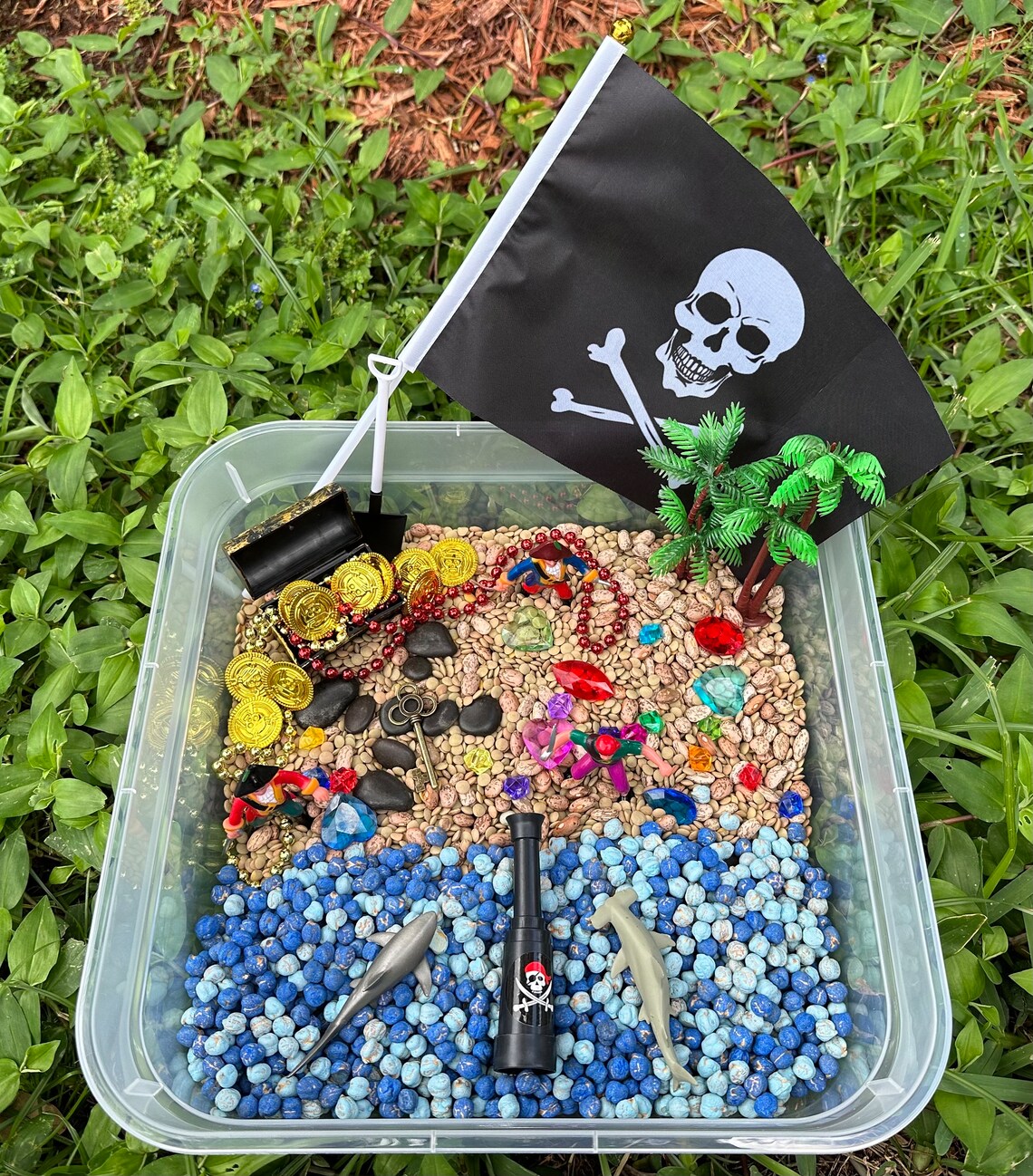 Pirate Sensory Bin Pirate Sensory Kit Preschool Sensory Bin Sensory ...