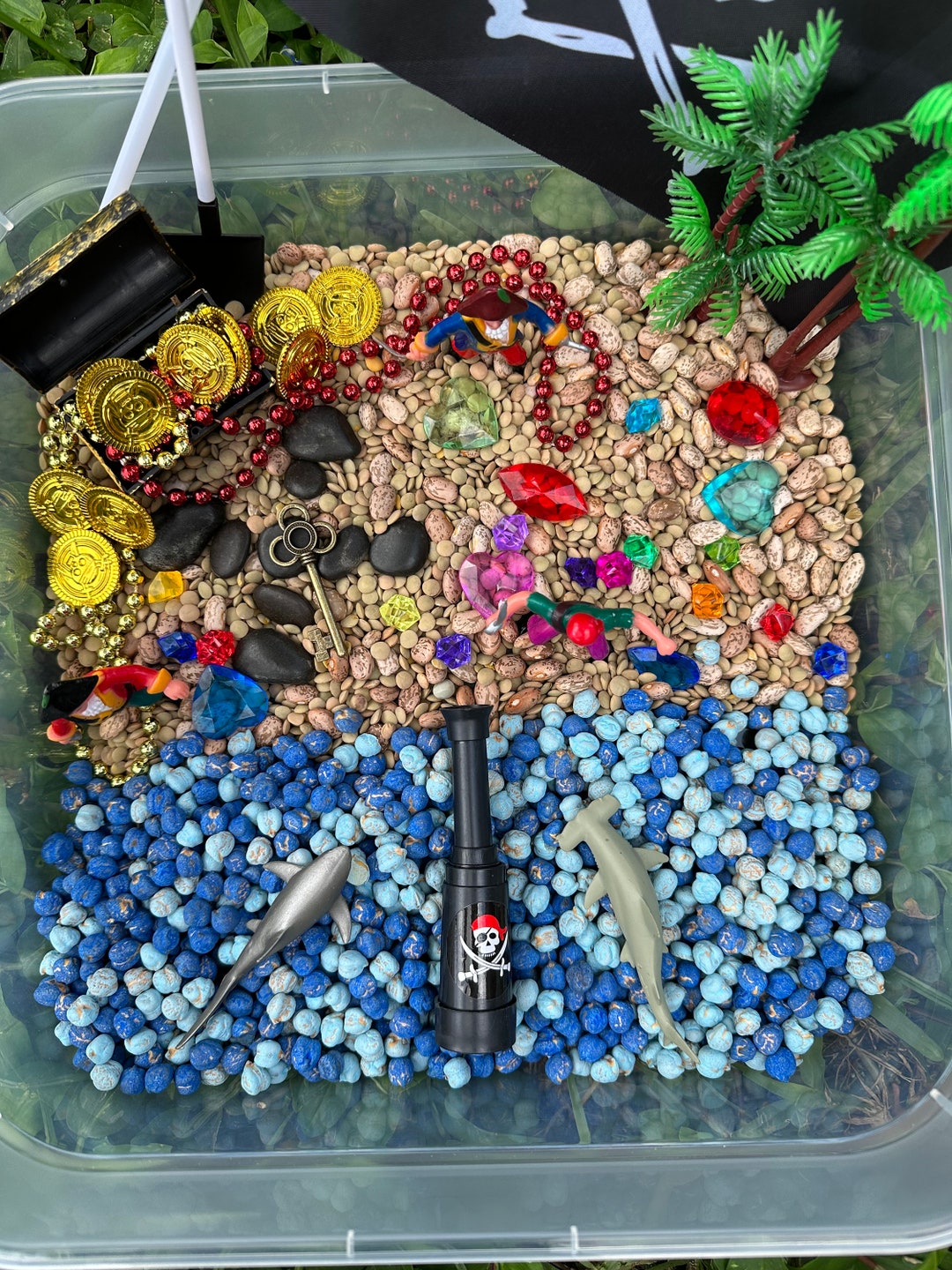 Pirate Sensory Bin Pirate Sensory Kit Preschool Sensory Bin Sensory ...