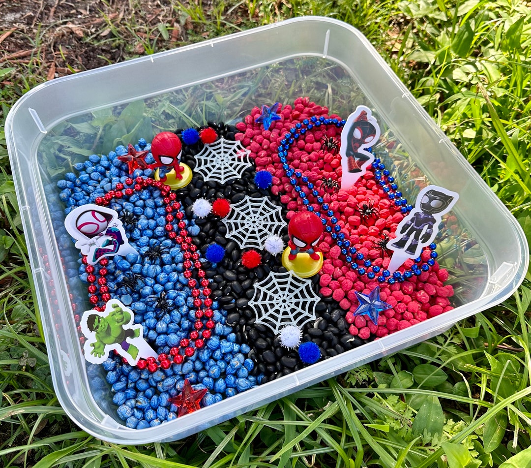Spidey Sensory Bin Spidey Sensory Kit Spidey and Friends Preschool ...