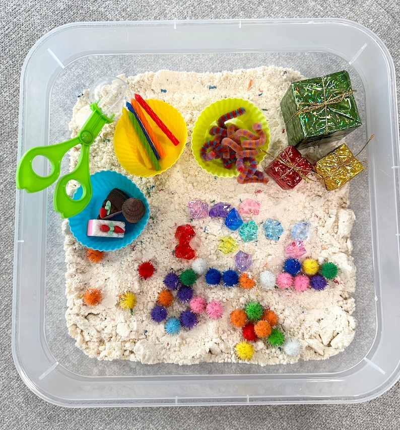 Birthday Sensory Bin Birthday Sensory Kit Preschool Sensory Bin Sensory ...