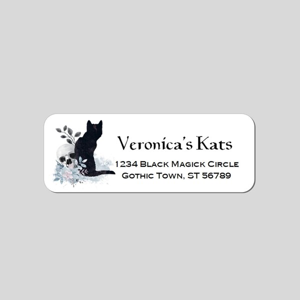 Cat Address Labels - Etsy