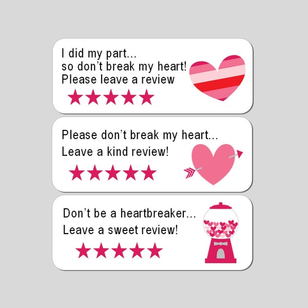 Leave a Review - Etsy