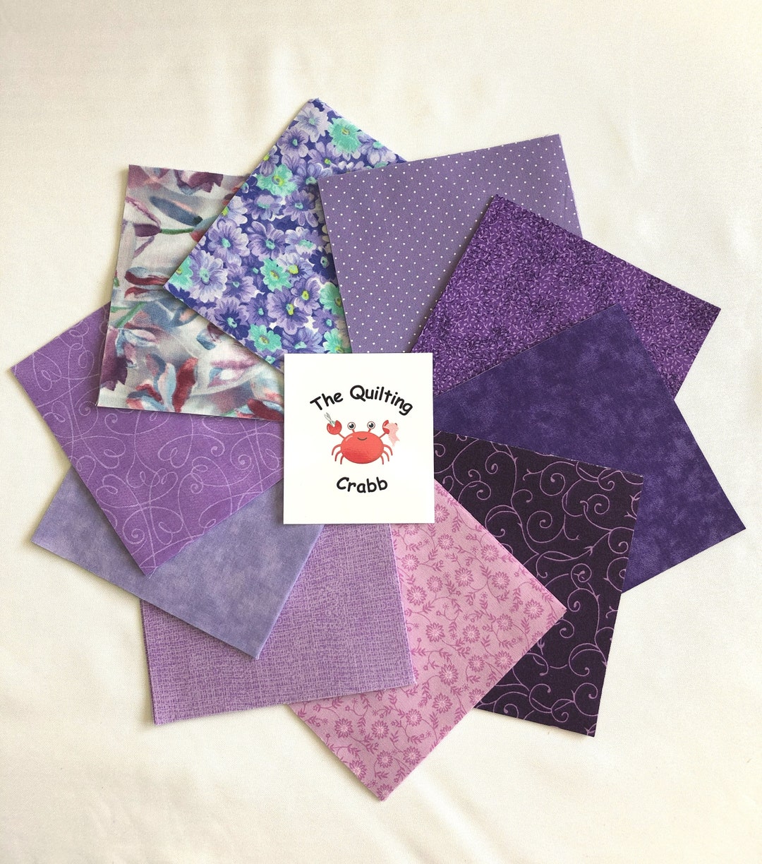 40 Piece 10 Purple Serenade Layer Cake Squares, 40 10-inch Squares per ...