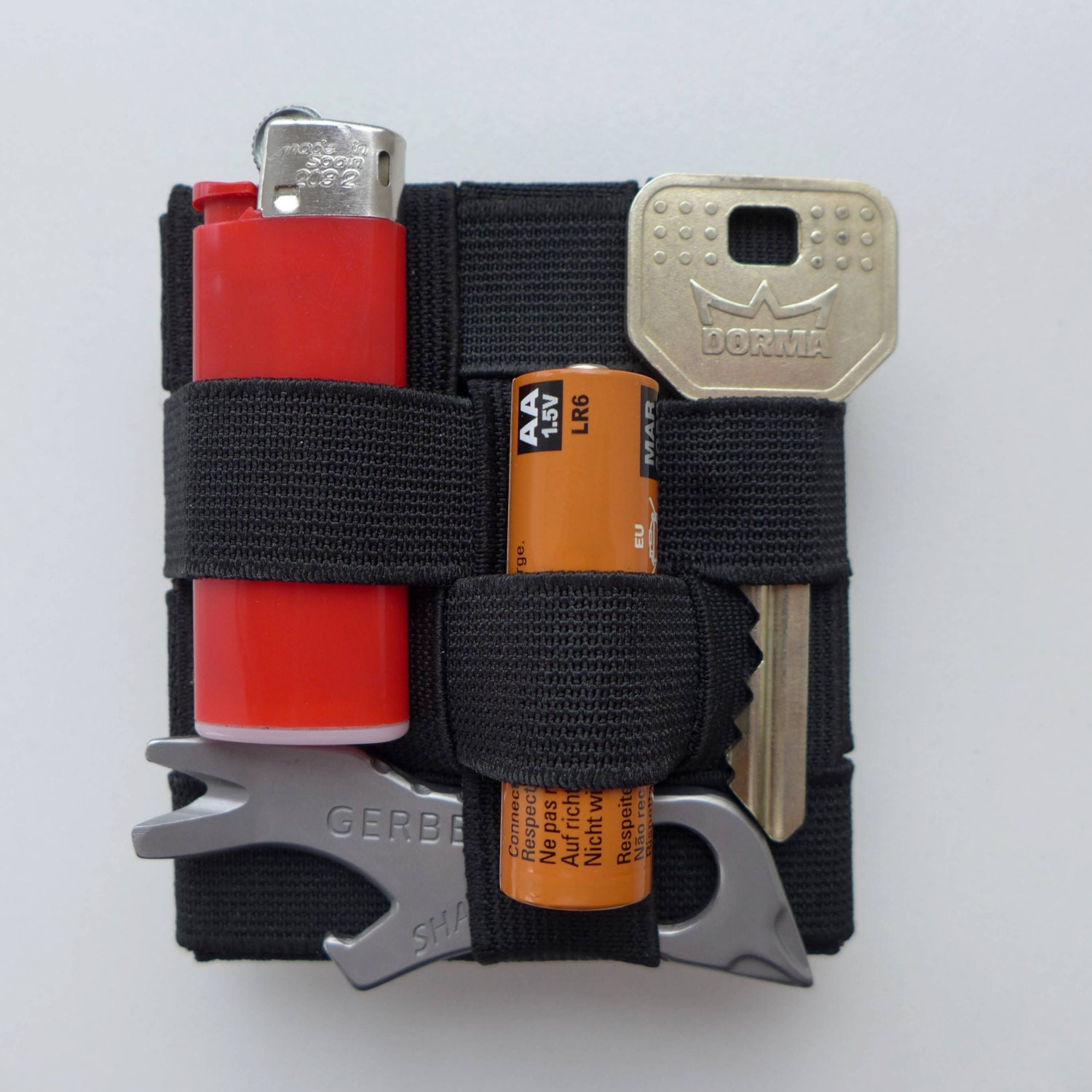 Square EDC / USB Flashdrive Pocket Organizer - Etsy