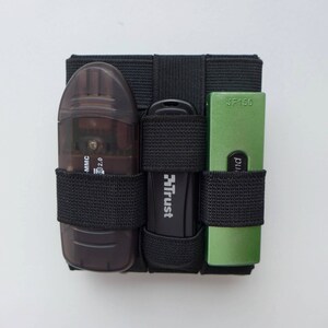 Square EDC / USB Flashdrive Pocket Organizer - Etsy