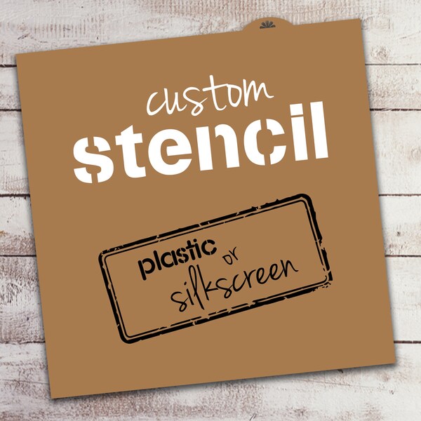 Custom Stencil Maker - Etsy