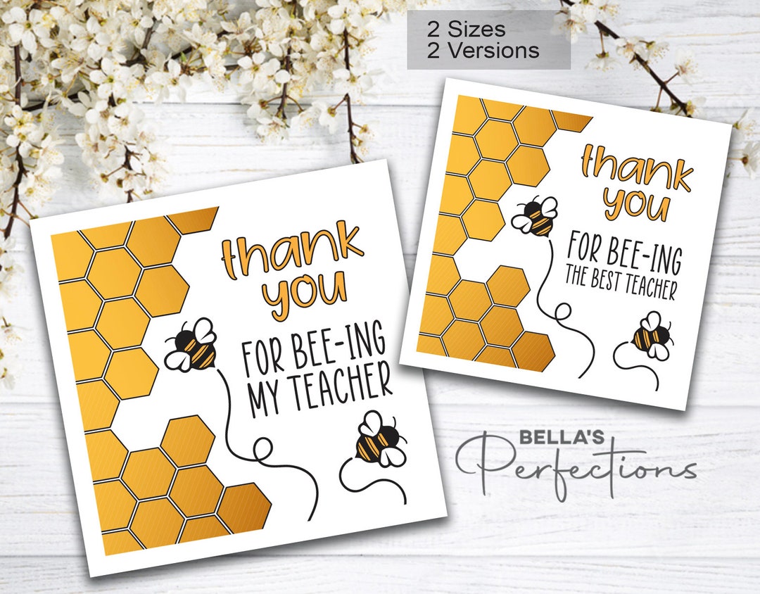 Thank You for Beeing the Best Teacher (my Teacher) | Cookie & Gift Tags ...