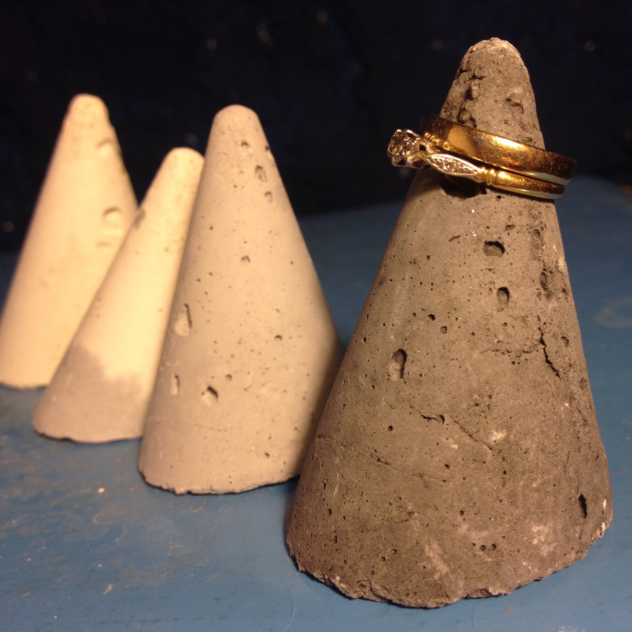 Concrete Ring Cone - Etsy