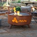Custom Logo Fire Pit - Etsy