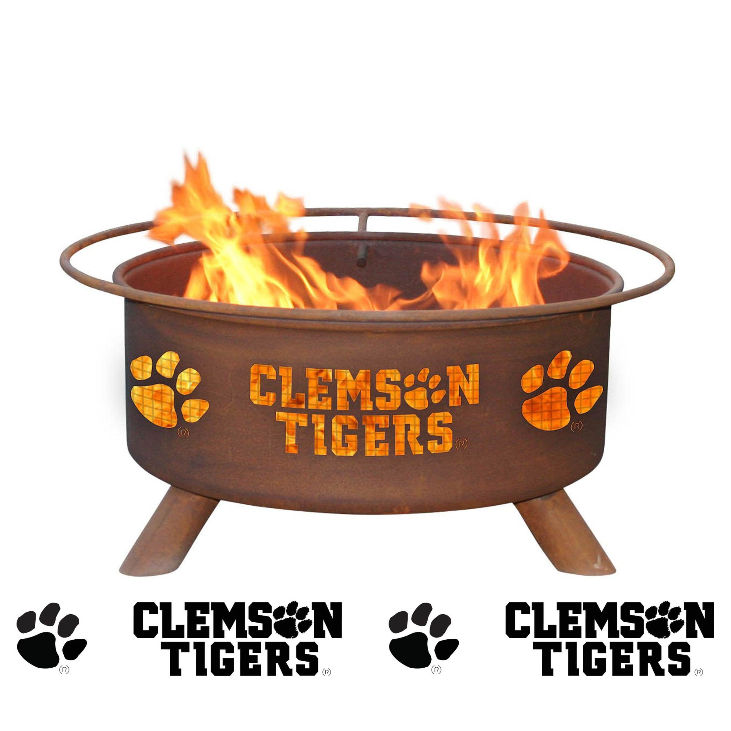 Collegiate Fire Pit south Carolina Texas | Etsy
