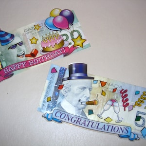 Funny Faces Funny Money Stickers, Apply Directly on Cash in a Greeting ...