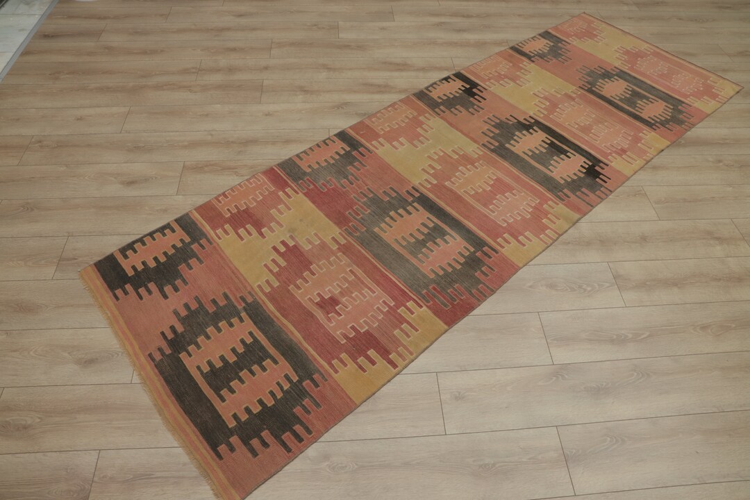 Southwestern Runner Rug3x10ft Large Rugturkish Handmade - Etsy