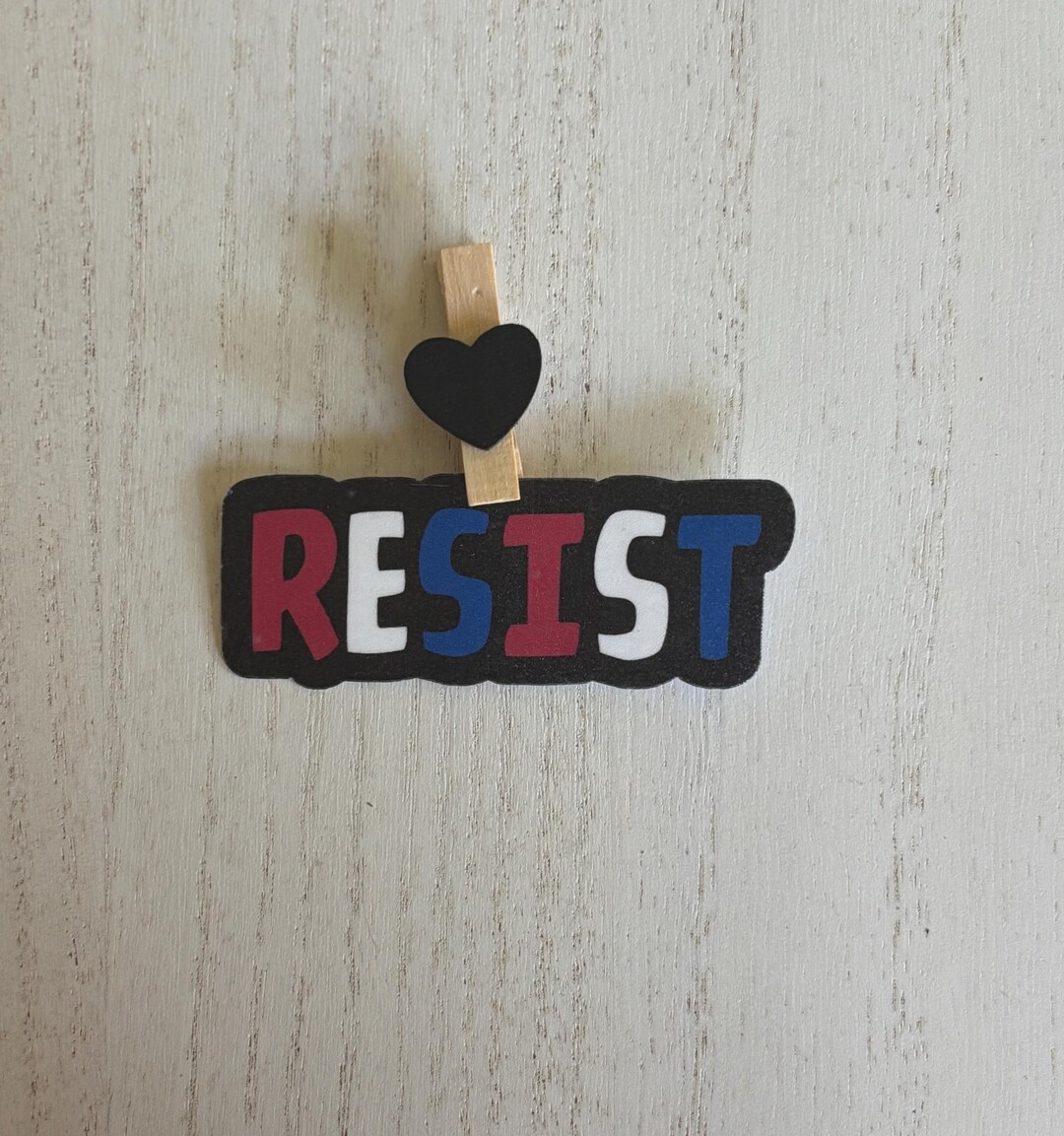 RESIST Sticker – Political Protest Vinyl Sticker, Anti-fascist Decal ...
