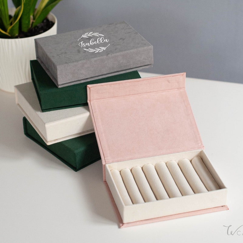 Pink Velvet Box - Etsy
