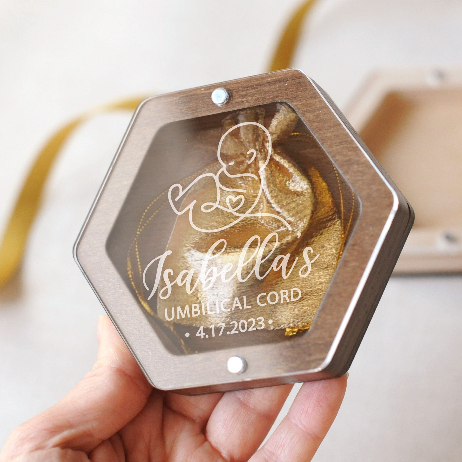 Babies First Haircut Box, Haircut Keepsake Box, Child Cutting off ...