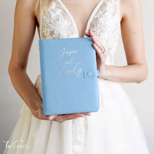 Wedding Planning Book, Custom Engagement Gift for Her, Wedding Notebook ...
