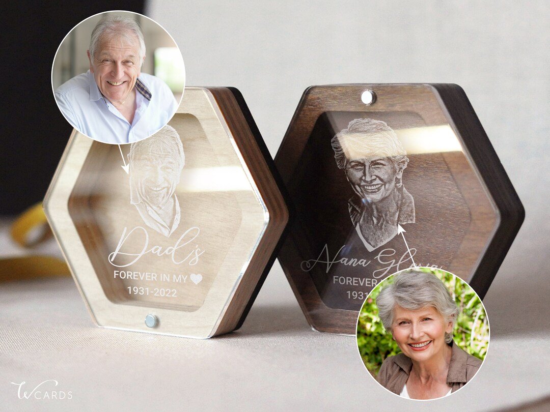 Memorial Gift Lock of Hair Keepsake Sympathy Gift Loss of Father Mother ...