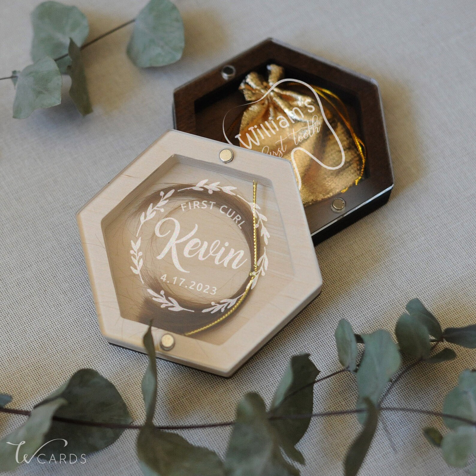 Babies First Haircut Box, Haircut Keepsake Box, Child Cutting off ...