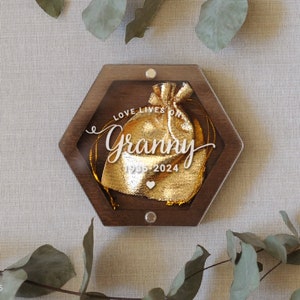 Bereavement Gift for Loss of Mother Lock of Hair Keepsake, Small ...