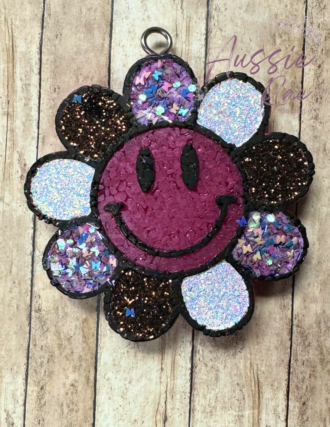 Smiley Face Daisy Car Freshie, Happy Daisy Car Freshener, Smiley Face ...