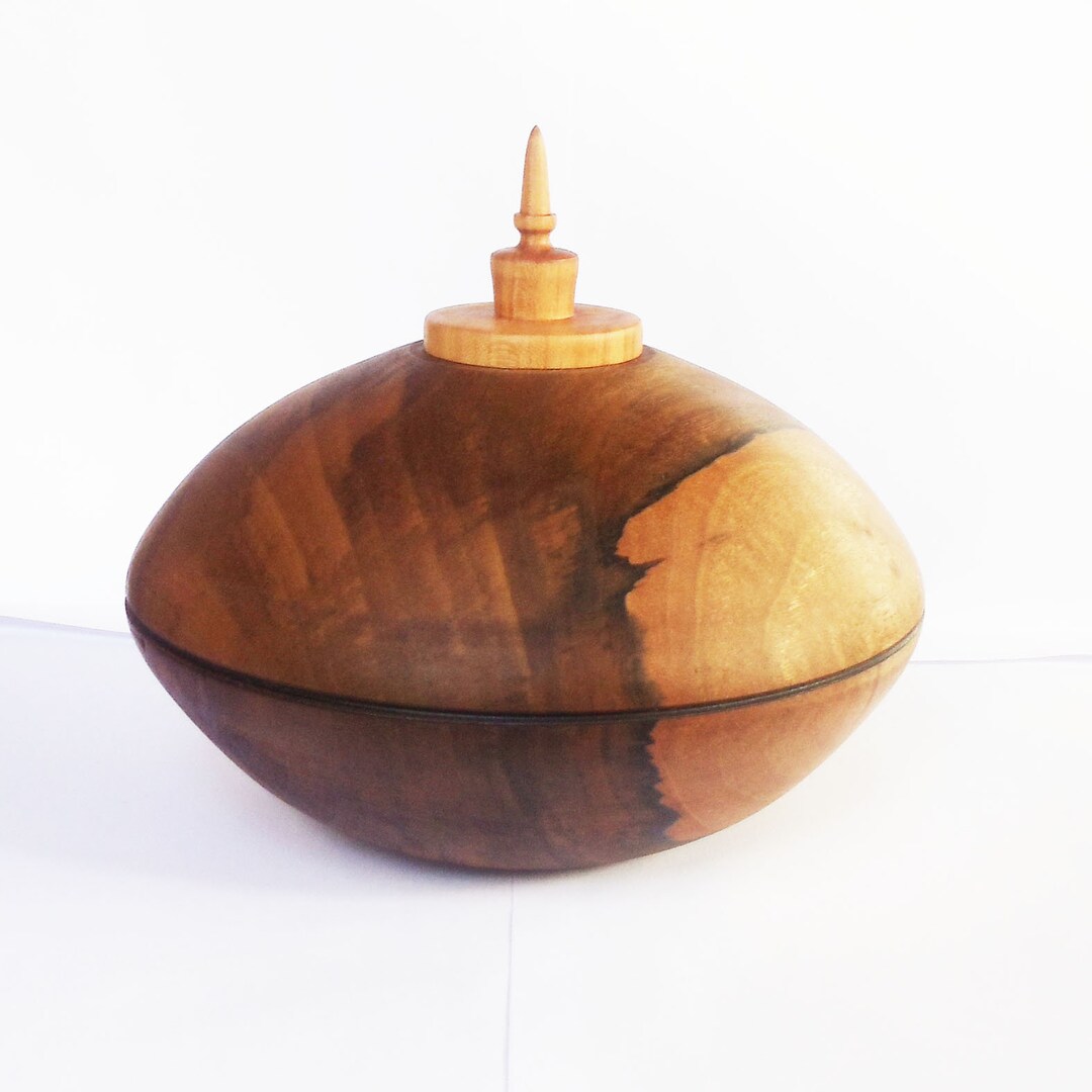 Wooden Urn Cremation Urn Walnut Urn Wooden Pet Urn Hollow - Etsy