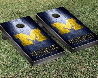 Michigan cornhole | Etsy