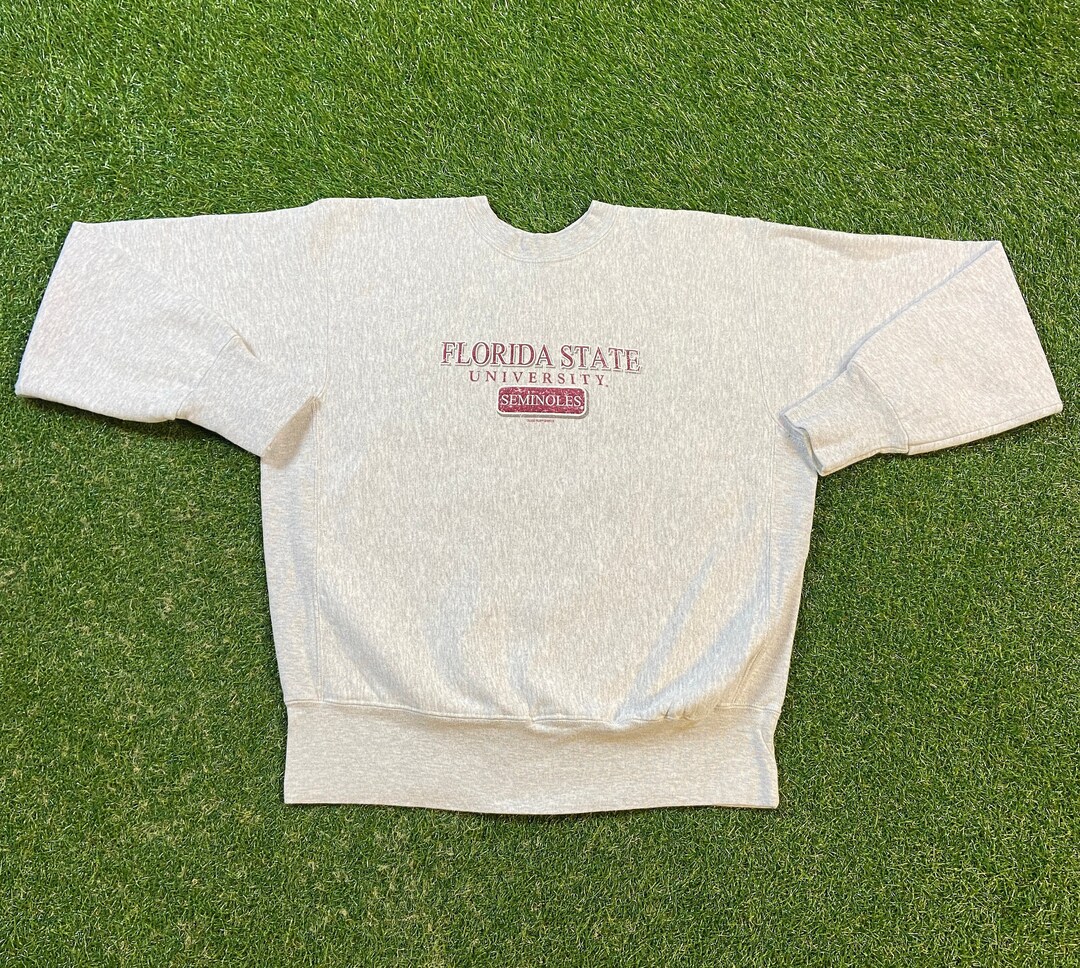 Vintage Florida State University Seminoles Crewneck Sweatshirt Made USA ...