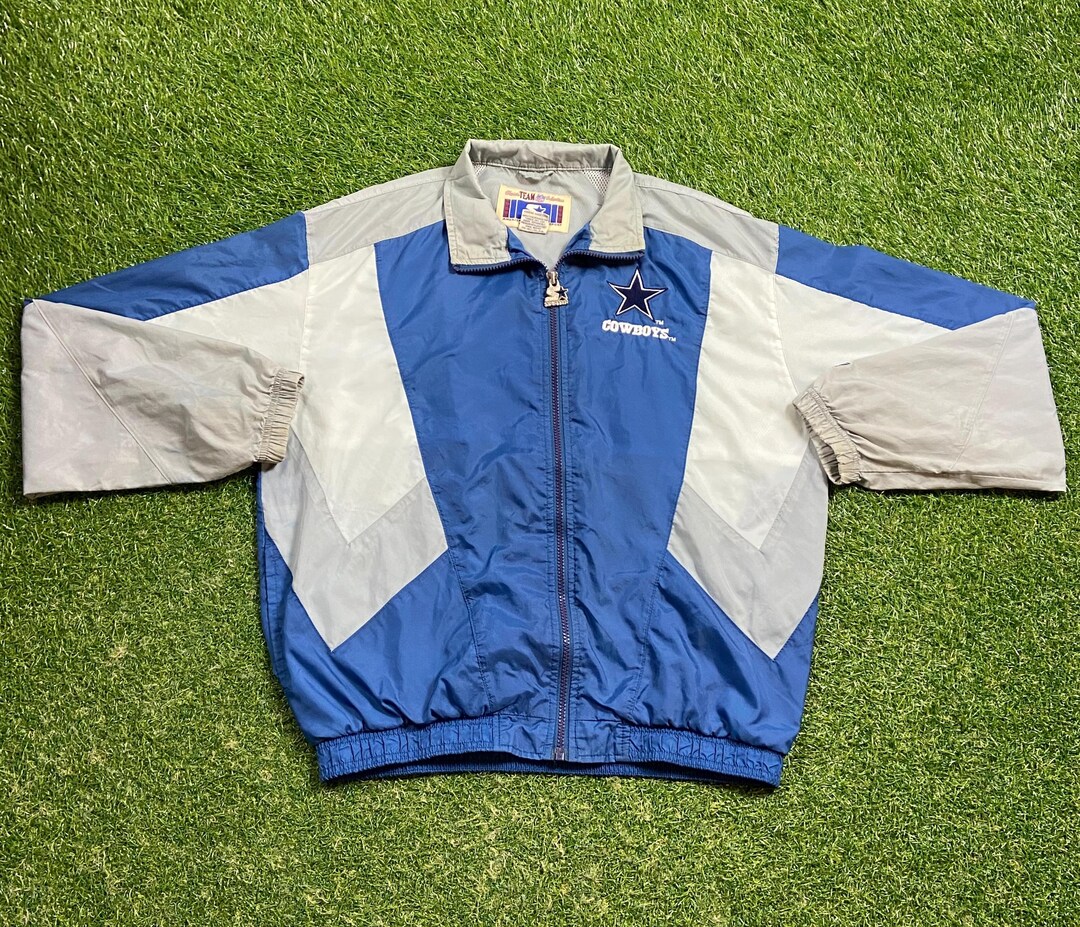 Vintage Dallas Cowboys Windbreaker Jacket Starter Size Xtra Large XL ...