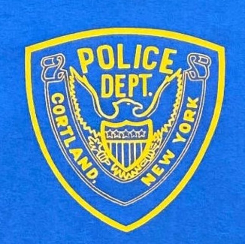 Vintage NYPD New York City Police Department T Shirt Tee Hanes Made USA ...