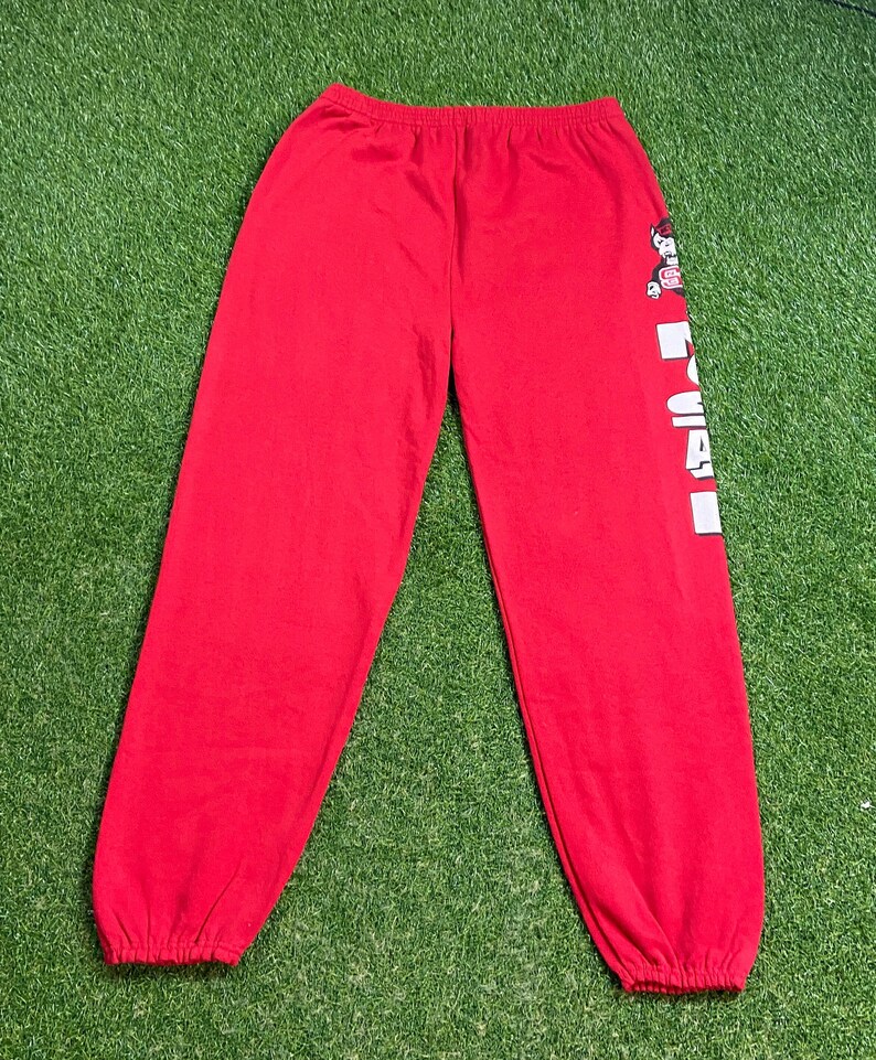 Vintage NC State University Wolfpack Sweatpants Made Usa Size Xtra ...