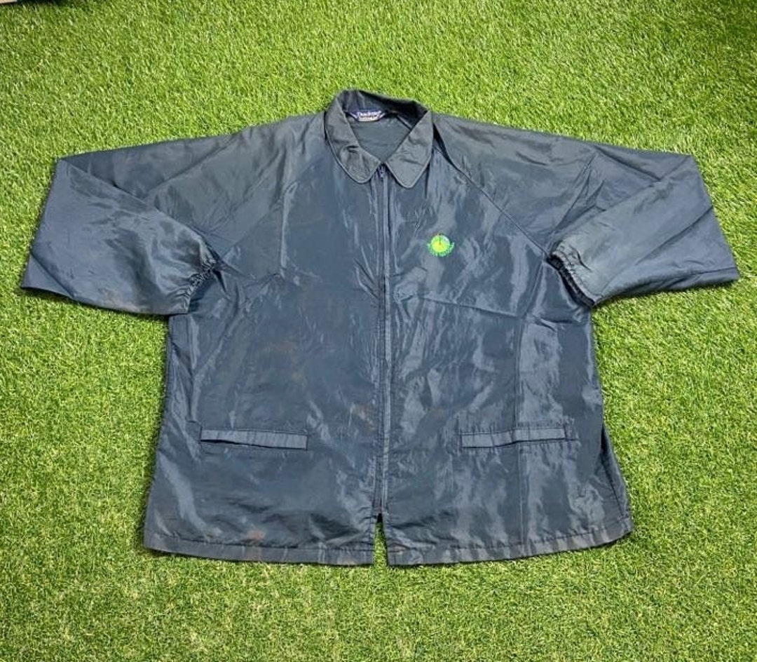 Vintage Butler National Golf Club Windbreaker Jacket Made USA Size Xtra ...