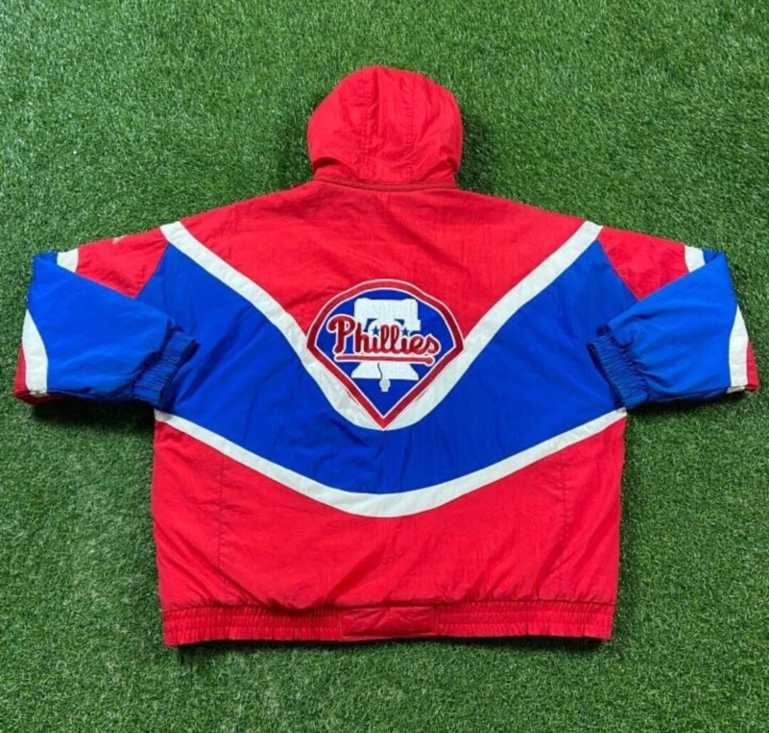 Vintage Philadelphia Phillies Jacket Apex One Size Xtra Large XL MLB ...