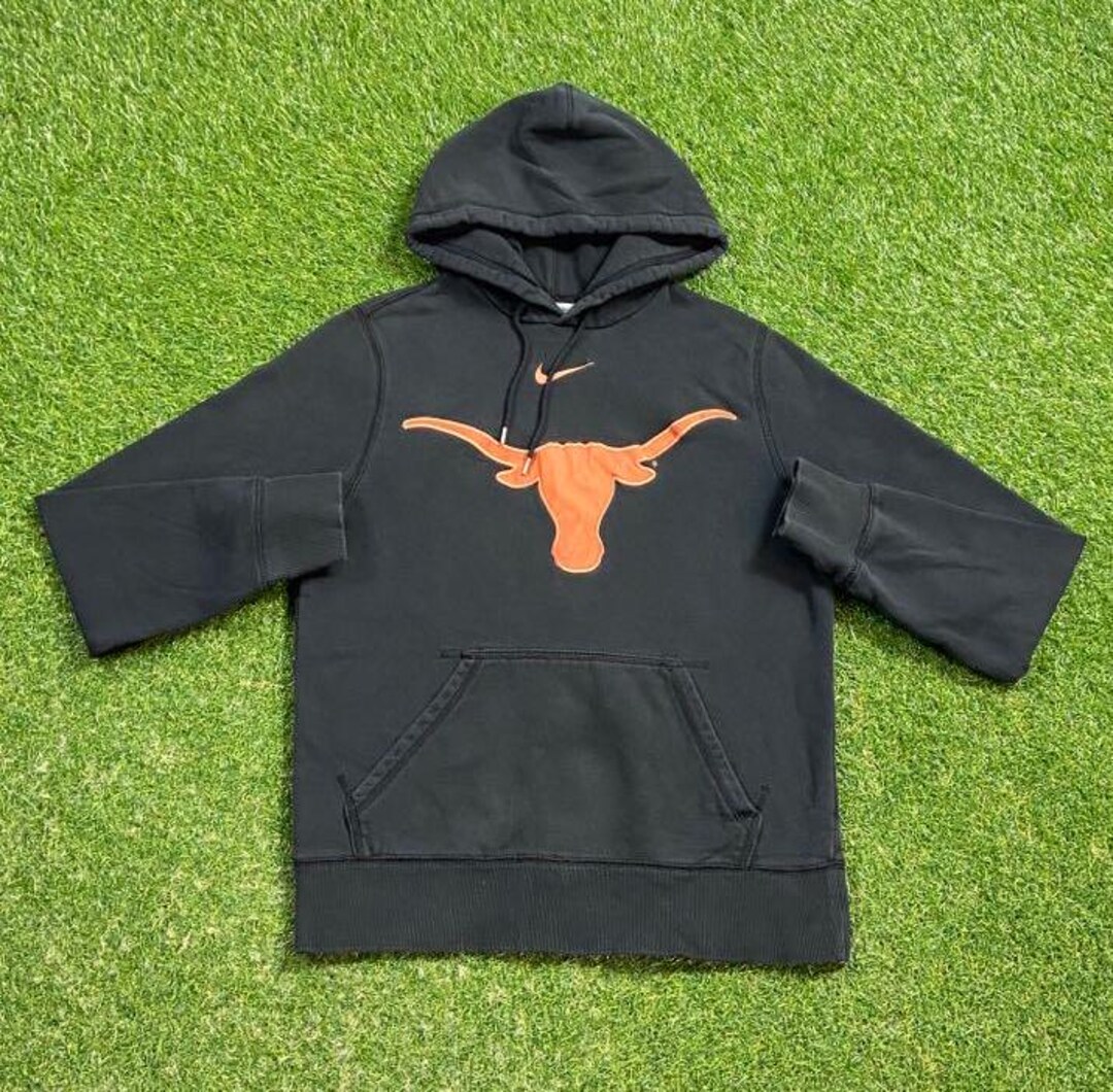 Vintage University of Texas Longhorns Hoodie Sweatshirt Nike Size Small ...