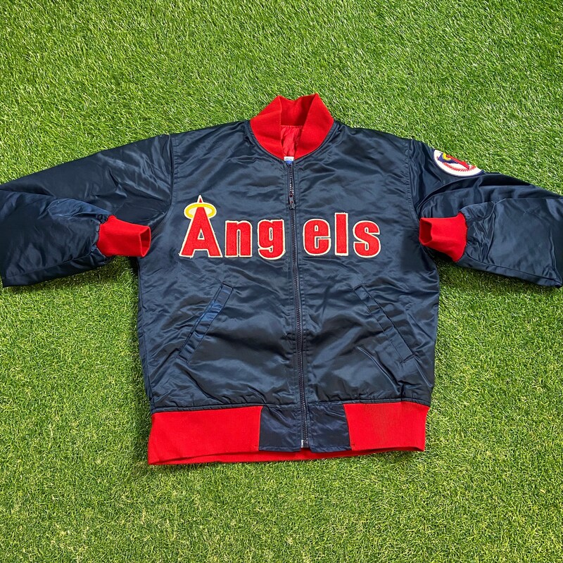 90s Baseball Jacket - Etsy