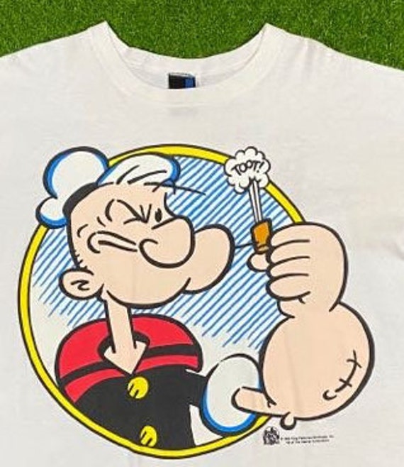 Vintage Popeye The Sailor Universal City Graphic Tee … Gem