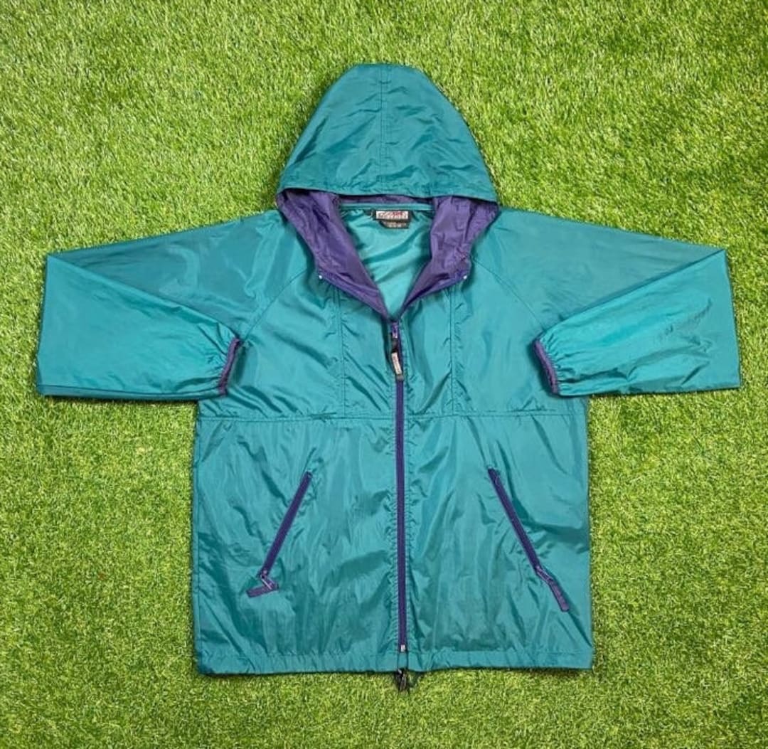 Vintage Red Ledge Windbreaker Jacket Size Large L Warm Zipper Jacket ...