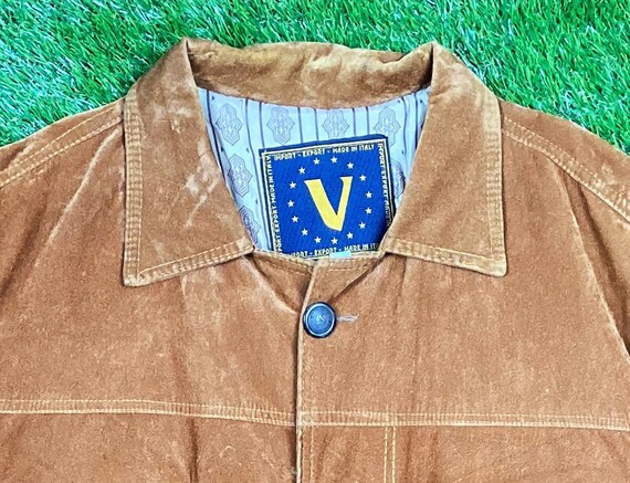 Vintage V Jacket Size XL Made in Italy Italian Fashio… - Gem