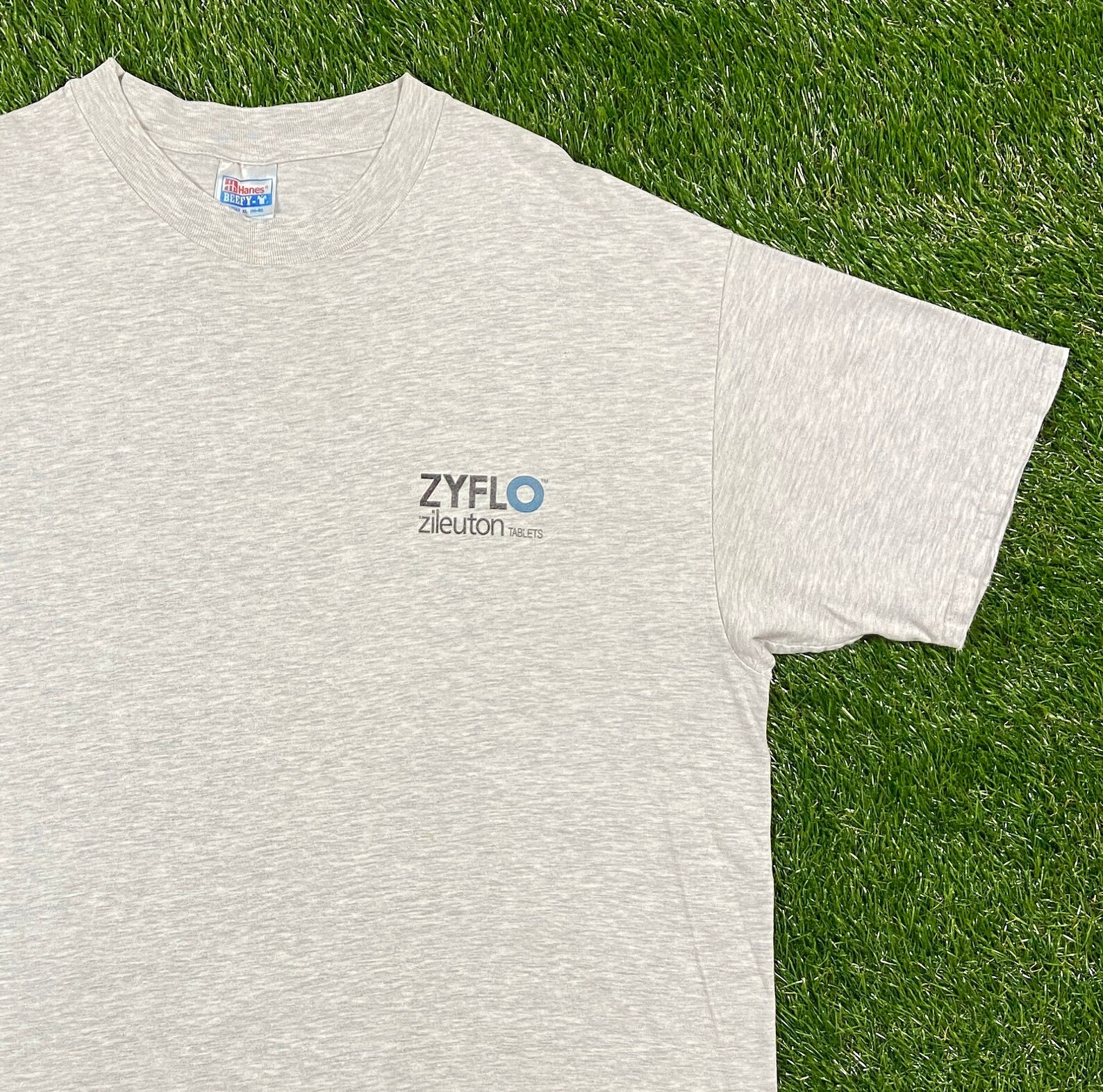 Vintage Zyflo Zileuton Tablets T Shirt Tee Hanes Beefy T Made - Etsy France