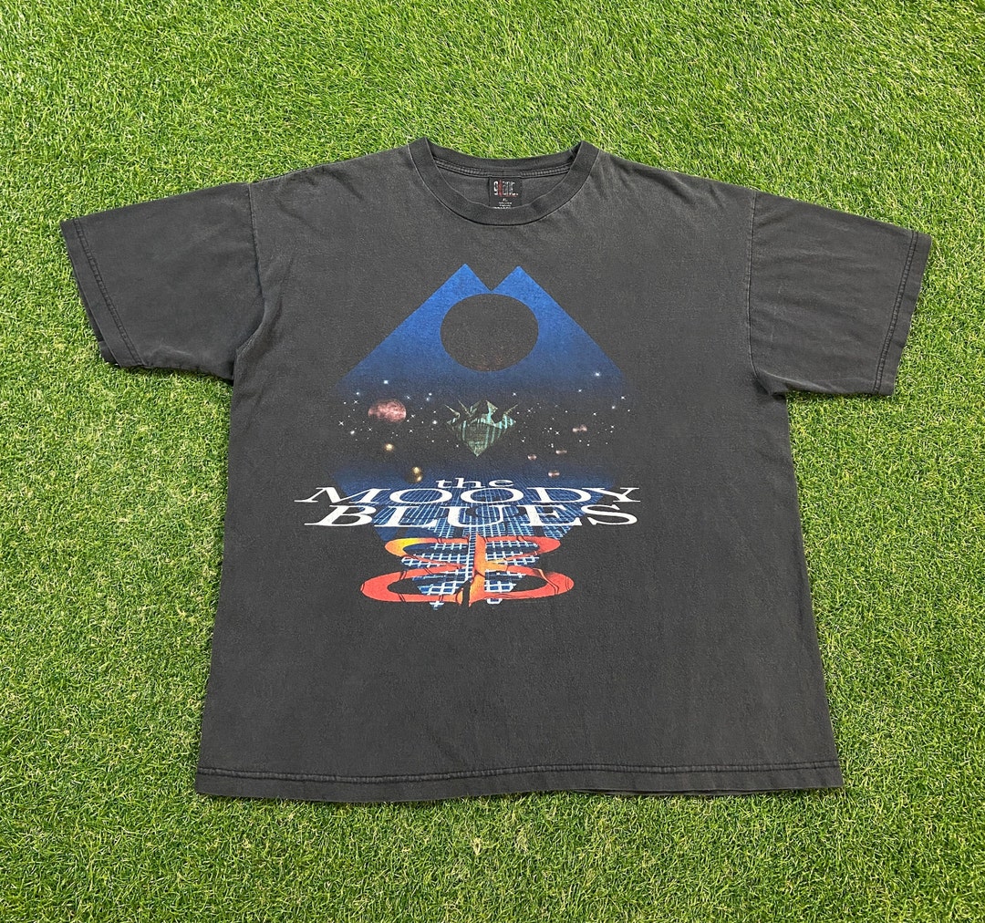 Vintage the Moody Blues T Shirt Rock Band Tee Giant Size Xtra Large XL ...
