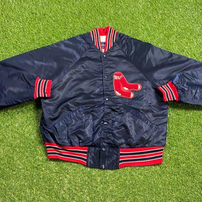 90s Baseball Jacket - Etsy